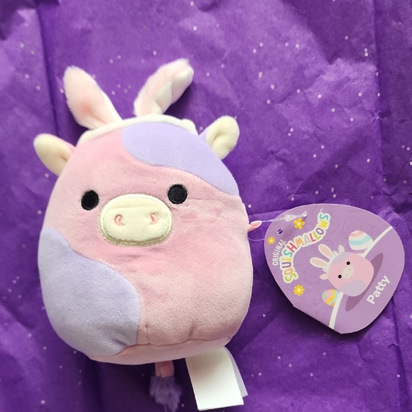 Squishmallows | Toys | Squishmallows Patty The Cow Plush Pink And ...